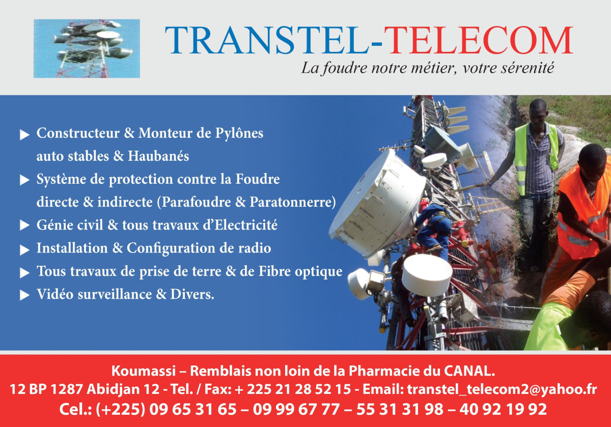 TRANSTEL-TELECOM - Génie civil
