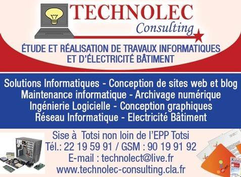 Fiche suspendue - TECHNOLEC CONSULTING - Informatique