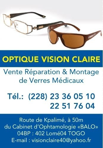 OPTIQUE VISION CLAIRE - Opticiens