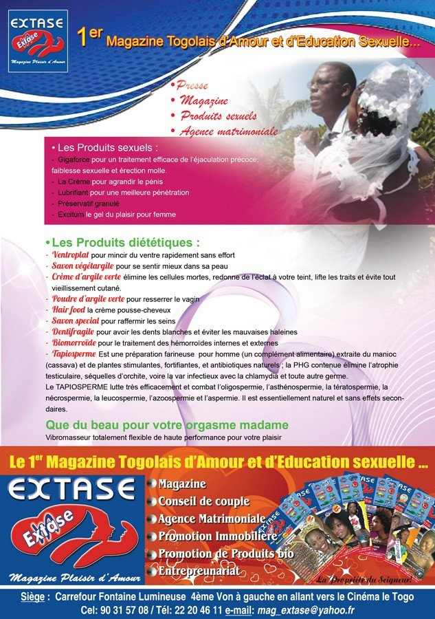 MAGAZINE EXTASE - Journaux - Presse - Magazine