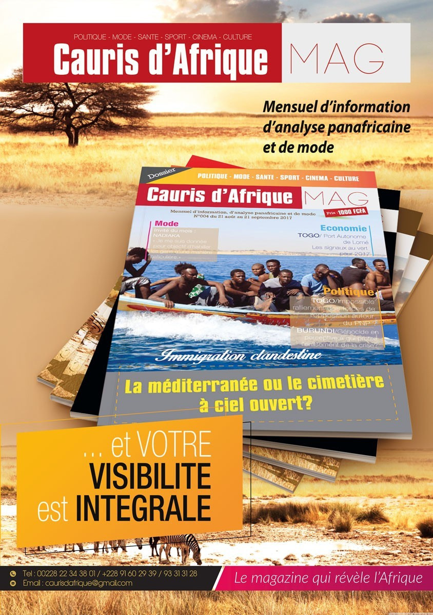 CAURIS D'AFRIQUE Togo : Journaux, Presse, Magazine, Lomé