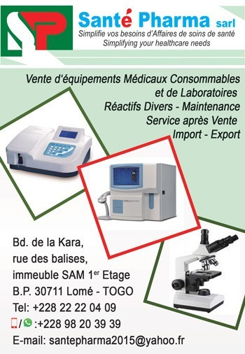 SANTE PHARMA SARL - Equipements médicaux