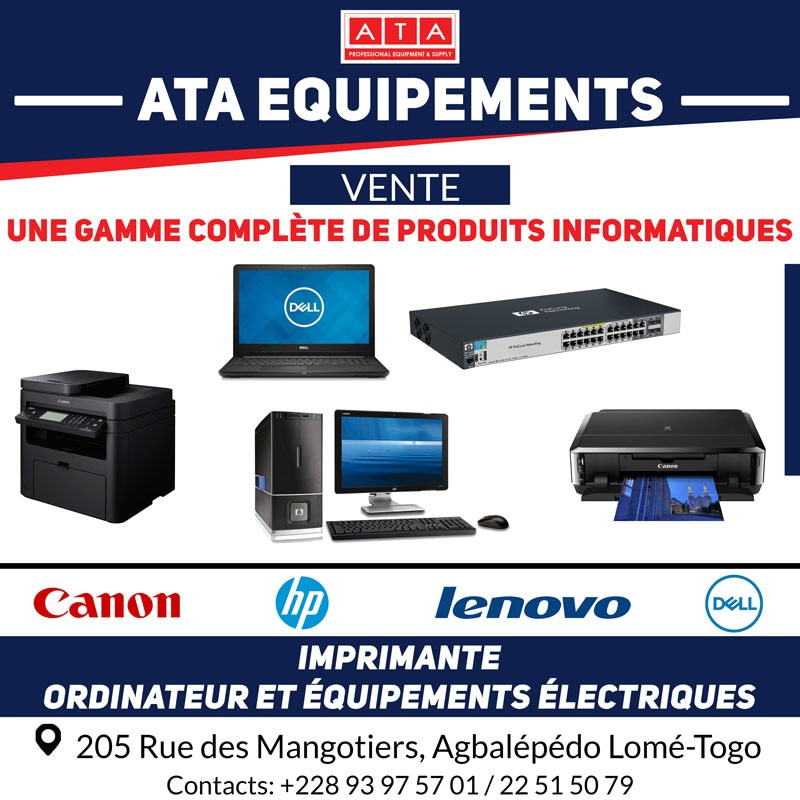 ATA GROUP (PROFESSIONAL EQUIPMENT AND SUPPLY) Matériels Electrique Lomé ...