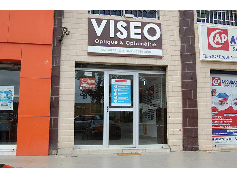 Viseo Centre de Vision Côte d'Ivoire : Optique Lunetterie