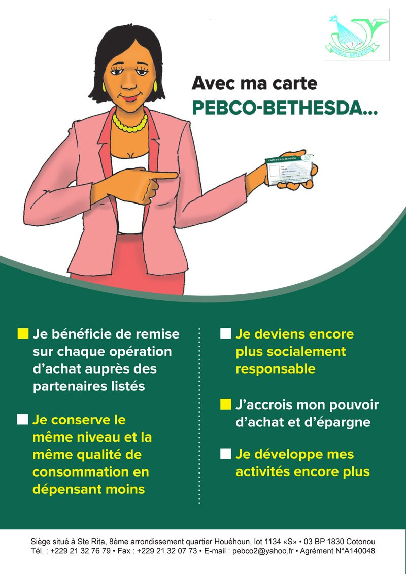 PEBCO-BETHESDA (PROMOTION DE L'EPARGNE-CREDIT A BASE COMMUNAUTAIRE ...
