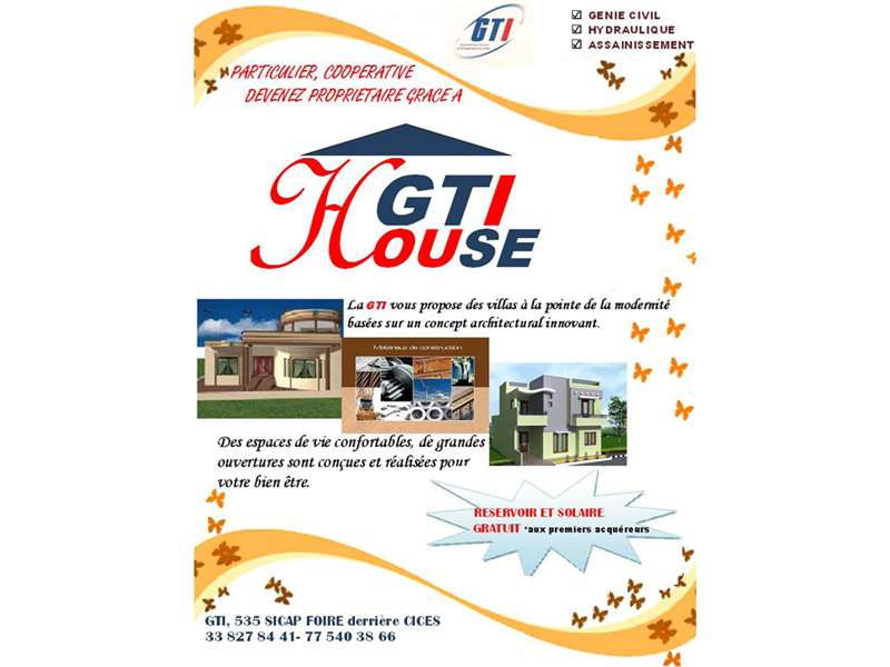 GTI SARL - Générale des Travaux et d'Ingénierie - Construction