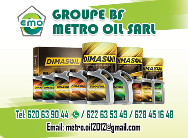 GROUPE BF METRO OIL SARL: Lubrifiants