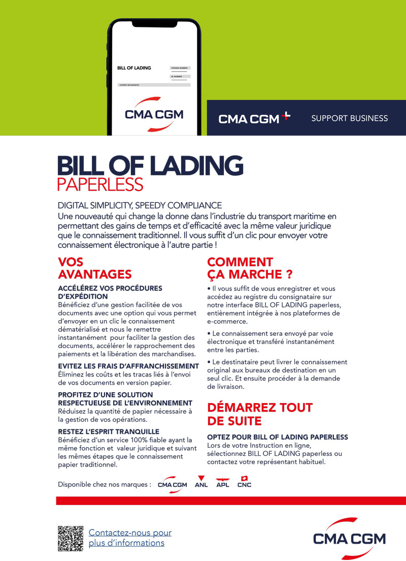 CMA CGM TOGO - Transit