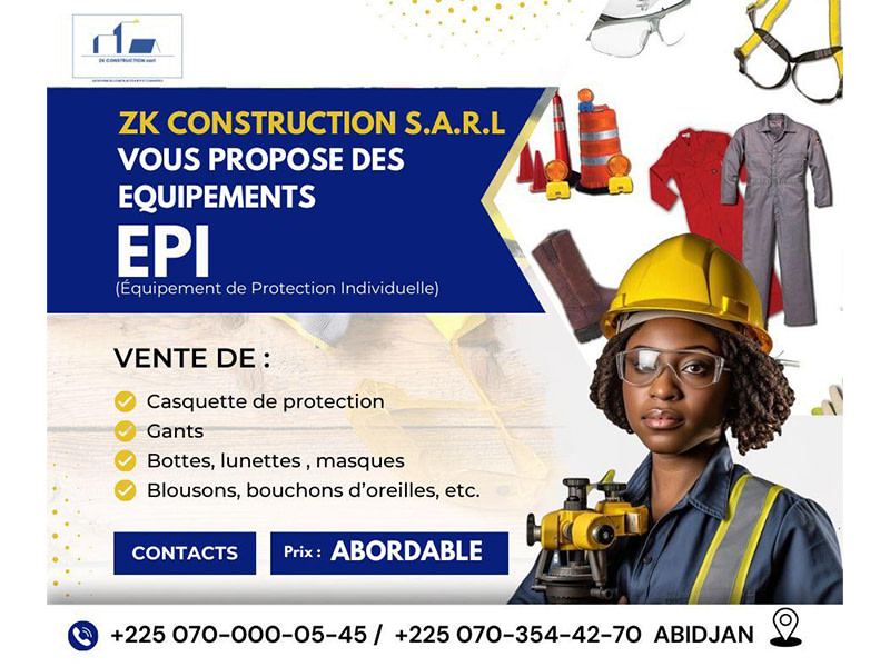 ZK CONSTRUCTION, Abidjan, Côte d'Ivoire