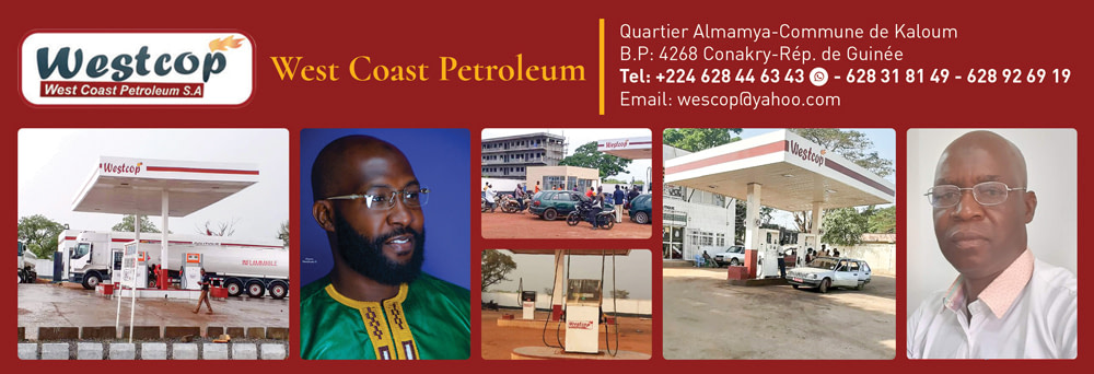 WESTCOP S.A (WEST COAST PETROLEUM) Guinée : hydrocarbure, pétrole