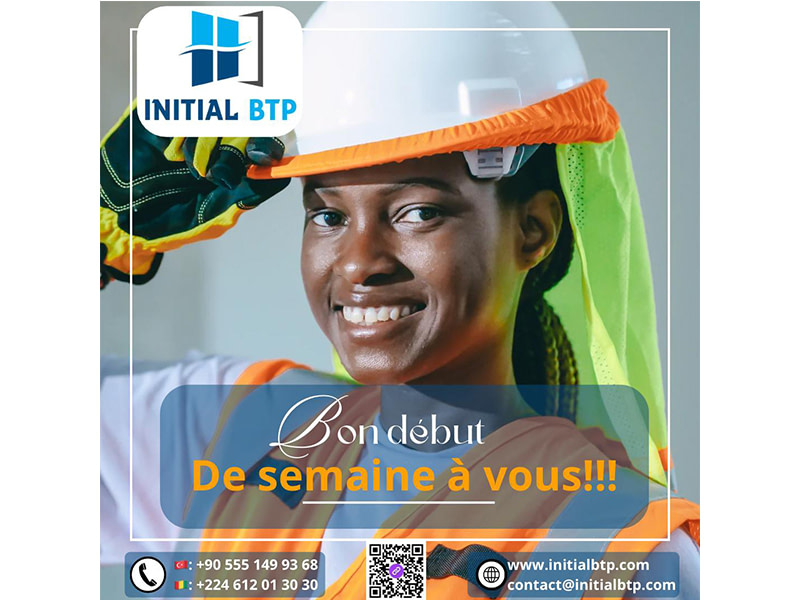 INITIAL BTP Guinée: Bâtiment travaux publics, Construction