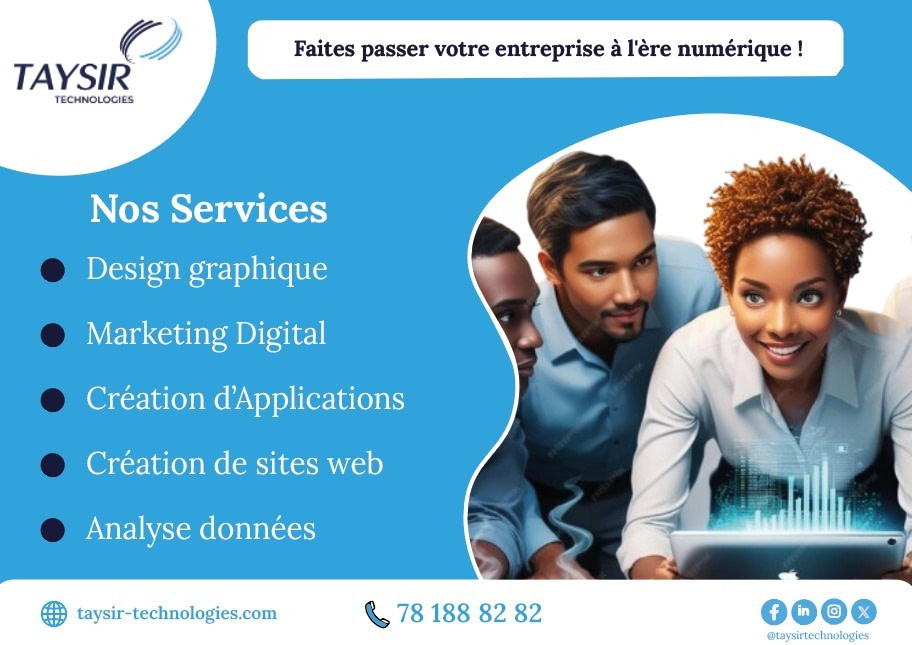 TAYSIR TECHNOLOGIES SARL - Informatique