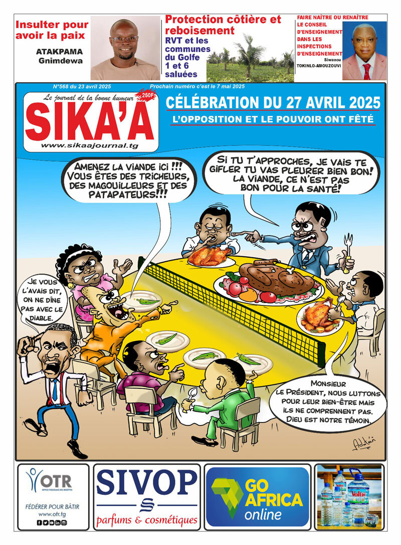 GROUPE DE PRESSE SIKA'A Togo : Journaux, Magazine, Lomé