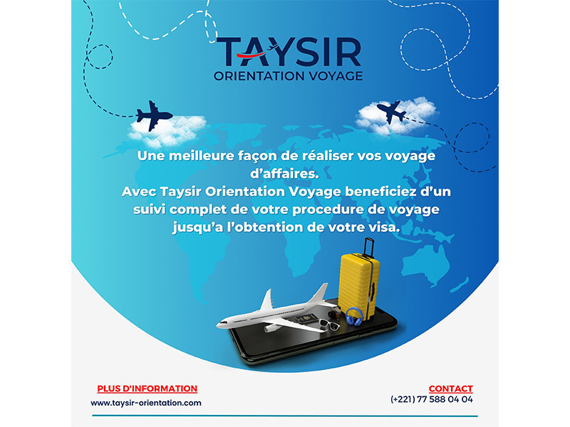 TAYSIR ORIENTATION VOYAGE - Agences de voyage