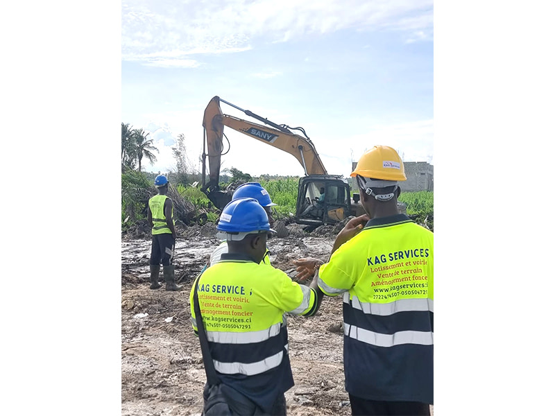 KAG SERVICES : aménagement foncier en Côte d'Ivoire