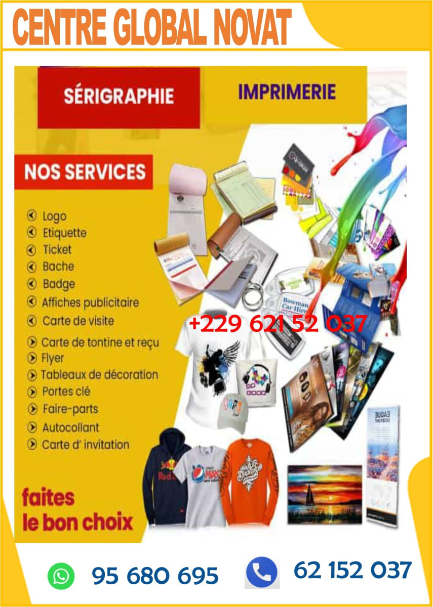 CENTRE GLOBAL NOVAT IMPRIMERIE & SERIGRAPHIE - Imprimeries