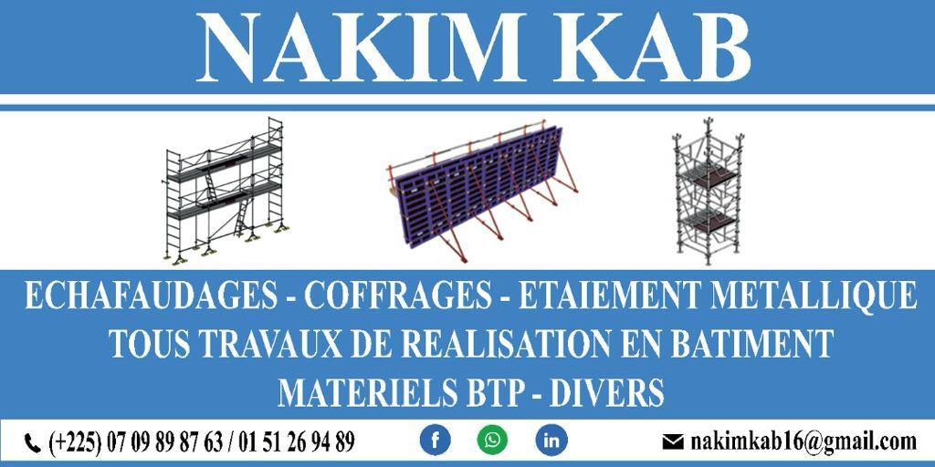 NAKIM KAB - Matériels de BTP