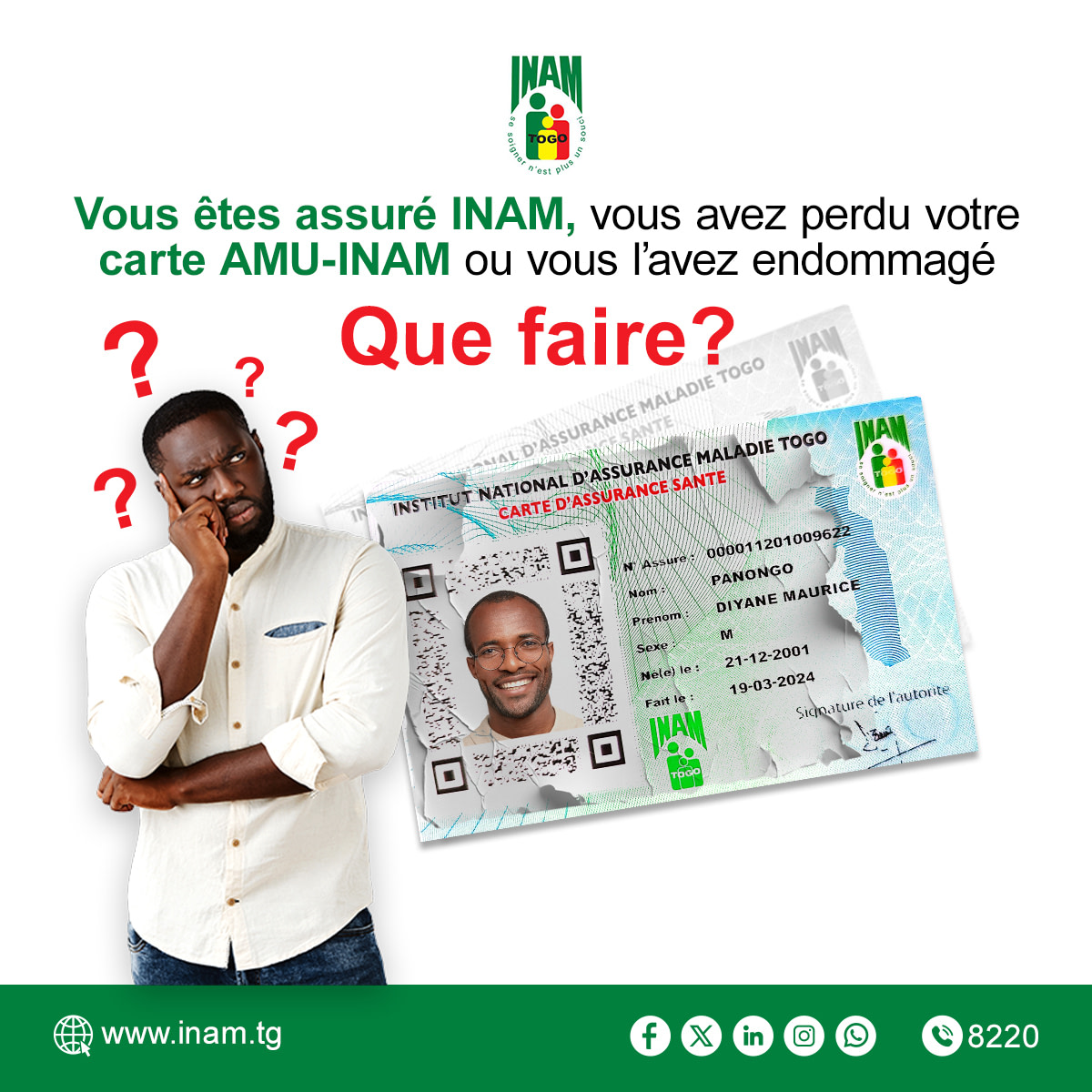 INAM a posté sur GoAfrica Online