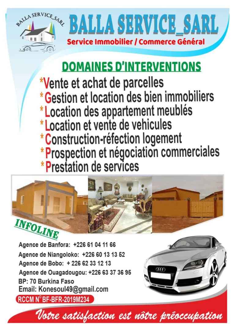 BALLA SERVICE_SARL - Commerce général