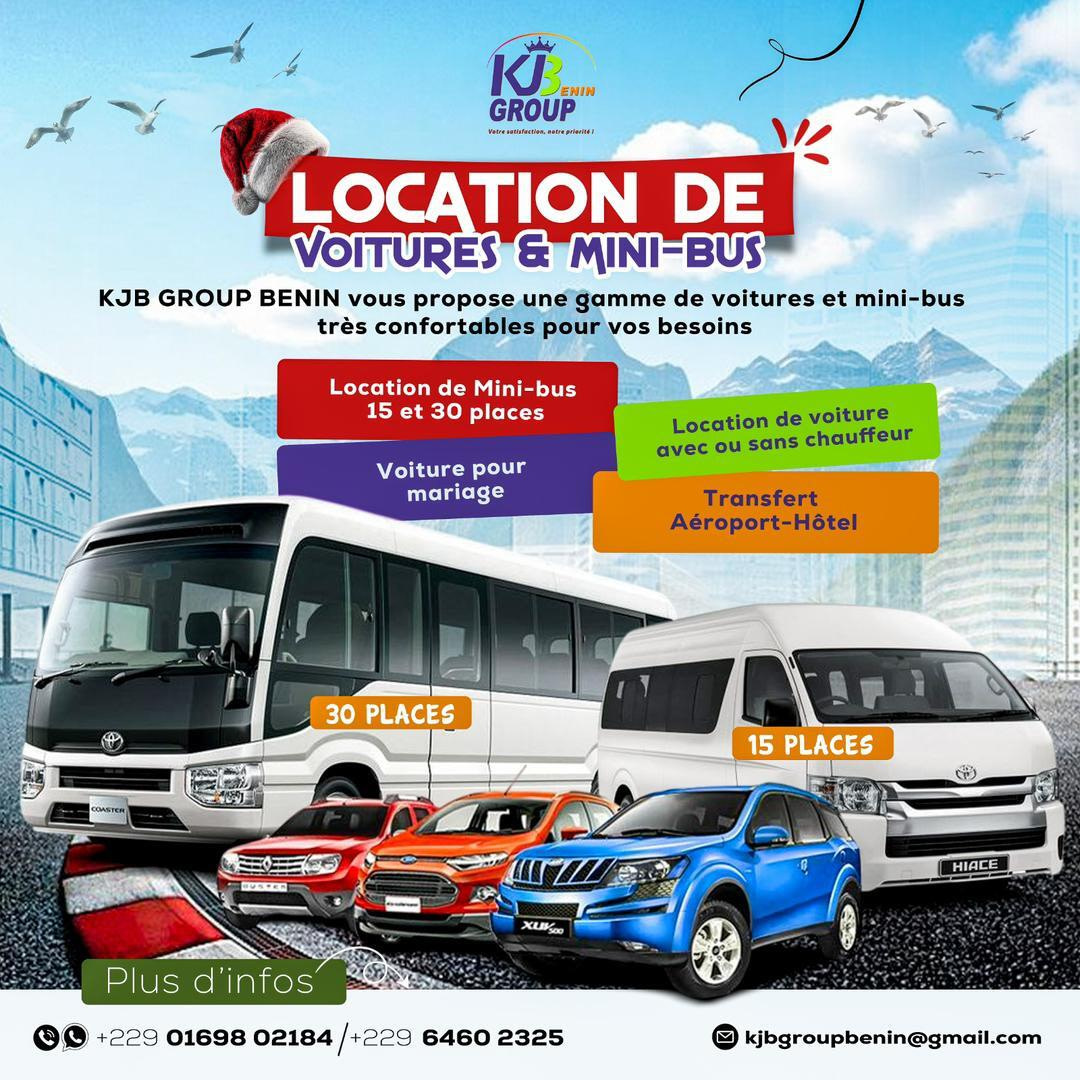 LOCATION DE MINI BUS ET TOURISME AU BENIN - Location de voitures