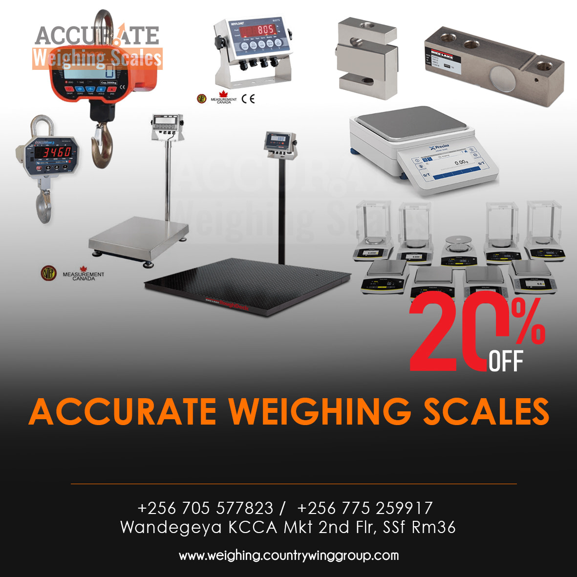 ACCURATE WEIGHING SCALES UGANDA Ltd - Pesage industriel