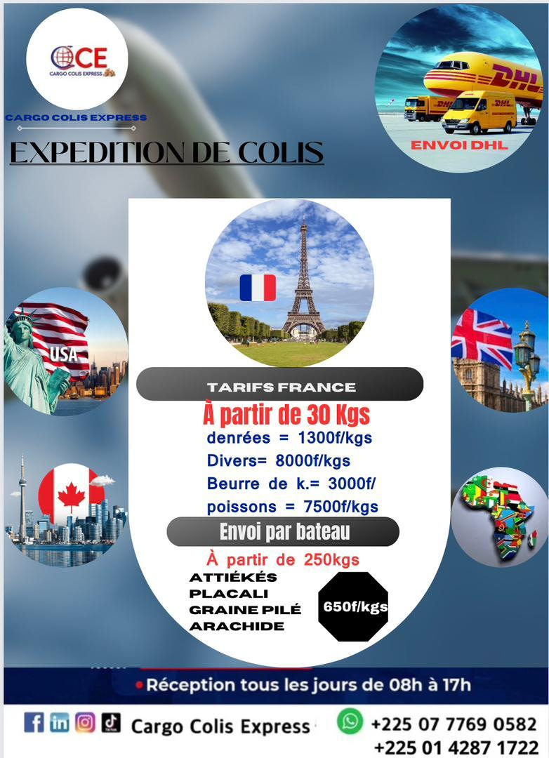 CARGO COLIS EXPRESS - Transport aérien