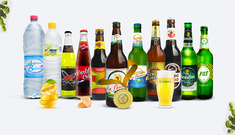 SOBEBRA (Société Béninoise de Boissons Rafraîchissantes) - Boissons
