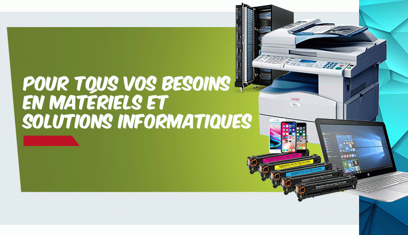 SIB - SOLUTIONS INFORMATIQUES & BUREAUTIQUES - Matériel informatique