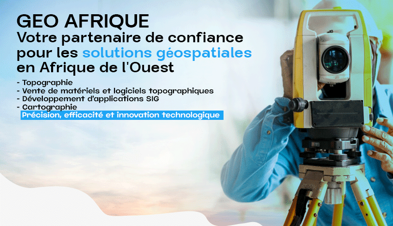 GEO AFRIQUE INTERNATIONALE - Matériel topographique