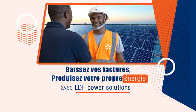 EDF power solutions : énergie solaire et renouvelable en Côte d'Ivoire