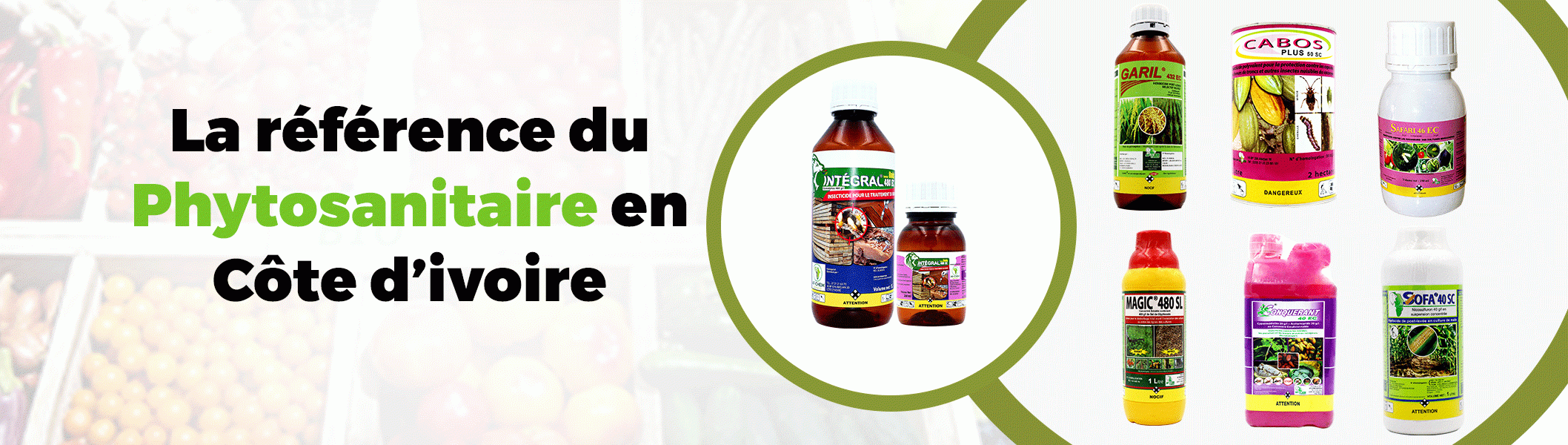 AF-CHEM SOFACO Côte d'ivoire: Produits phytosanitaires, Insecticides, Produits biologiques, Engrais