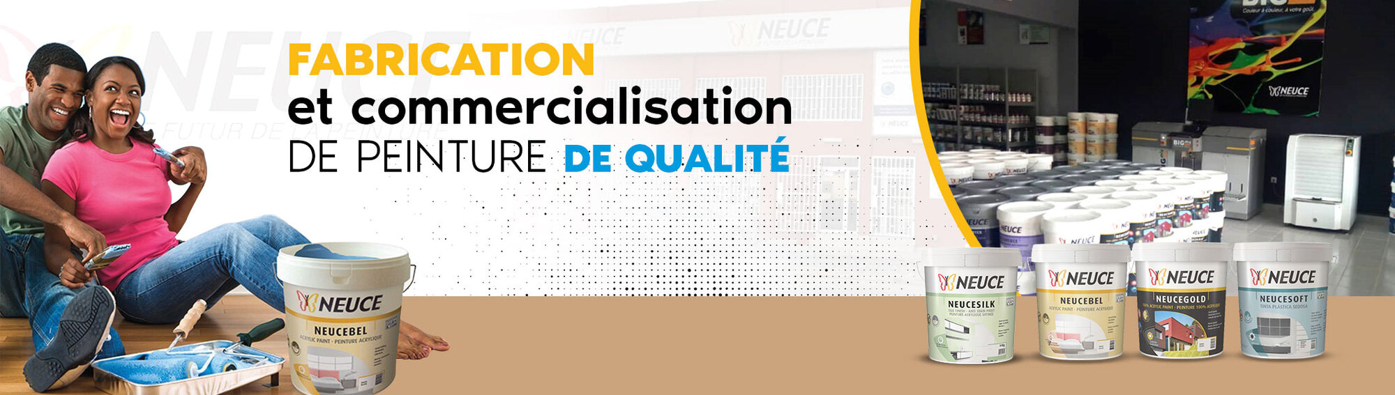 NEUCE Côte d'Ivoire : Peinture