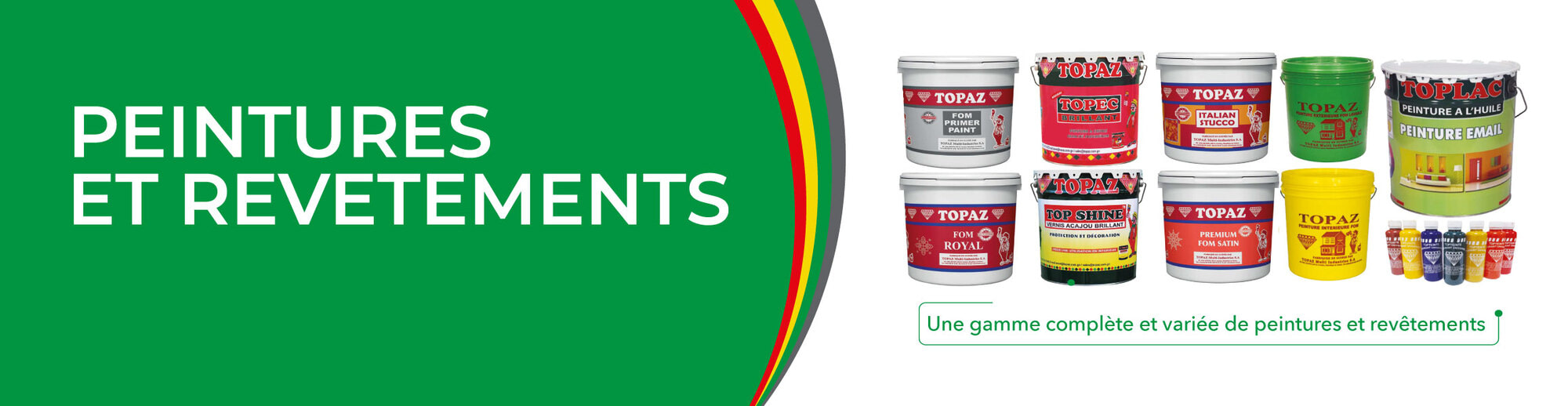 TOPAZ MULTI INDUSTRIES SA - Peinture : vente et fabrication