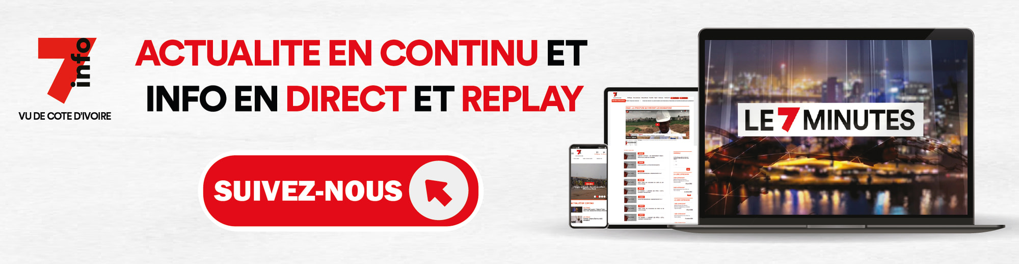 7info: médias, télévisions Côte d'ivoire