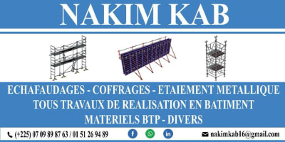NAKIM KAB - Matériels de BTP