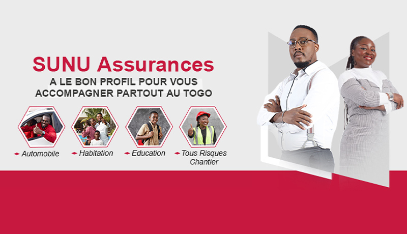 SUNU ASSURANCES TOGO : Assurances, Lomé