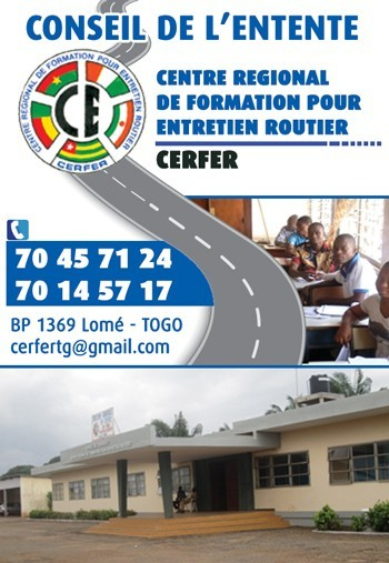 CERFER (CENTRE REGIONAL DE FORMATION POUR ENTRETIEN ROUTIER) Togo ...
