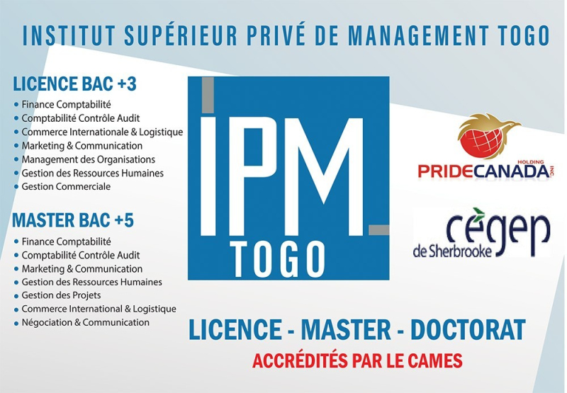 IPM-TOGO : Enseignement supérieur, Université, Lomé