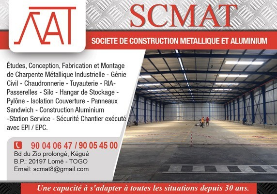 SCMAT (SOCIETE DE CONSTRUCTION METALLIQUE ET ALUMINIUM) : Construction ...