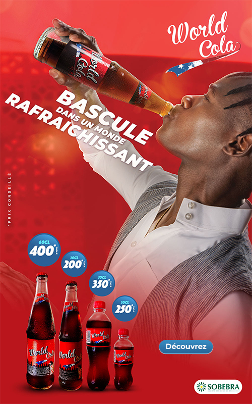 SOBEBRA (Société Béninoise de Boissons Rafraîchissantes) - Boissons