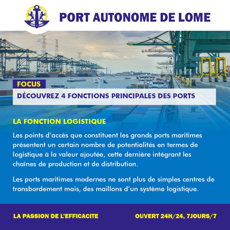 PORT AUTONOME DE LOME : Port Lomé Togo