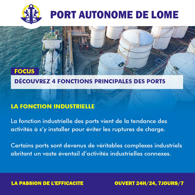 PORT AUTONOME DE LOME : Port Lomé Togo