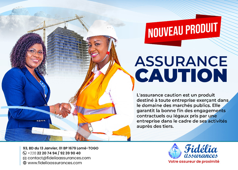 FIDELIA ASSURANCES SA : Lomé