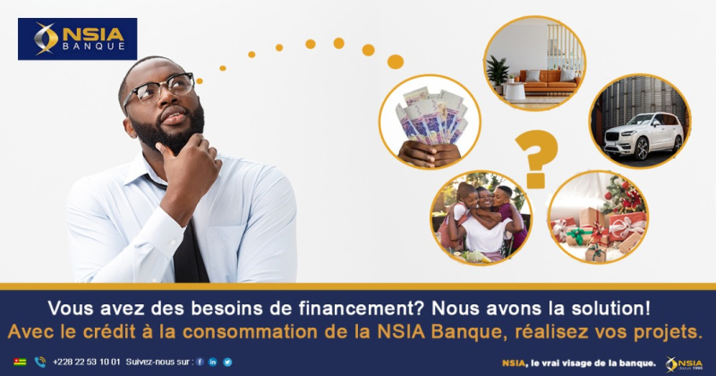 NSIA BANQUE BENIN succursale du TOGO : Banques, Lomé