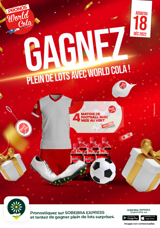 SOBEBRA (Société Béninoise de Boissons Rafraîchissantes) - Boissons