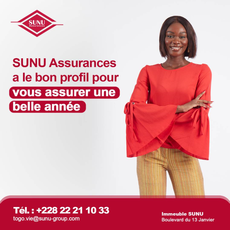 SUNU ASSURANCES TOGO : Assurances, Lomé
