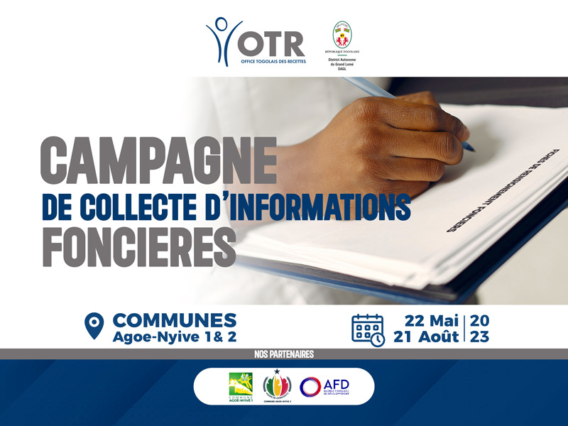 OTR (OFFICE TOGOLAIS DES RECETTES) Togo : Offices nationaux, Lomé