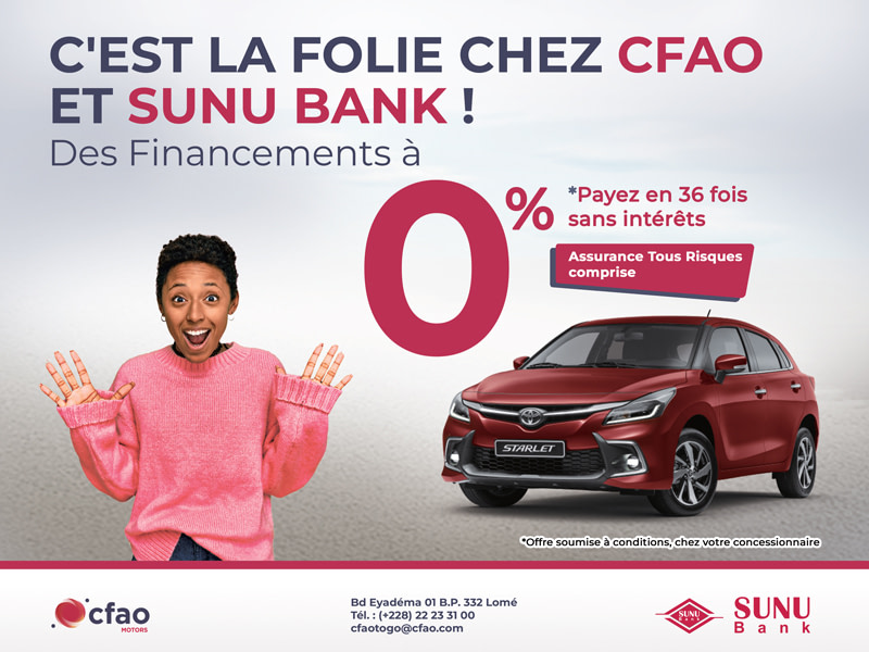 SUNU Bank Togo : Banques , Lomé