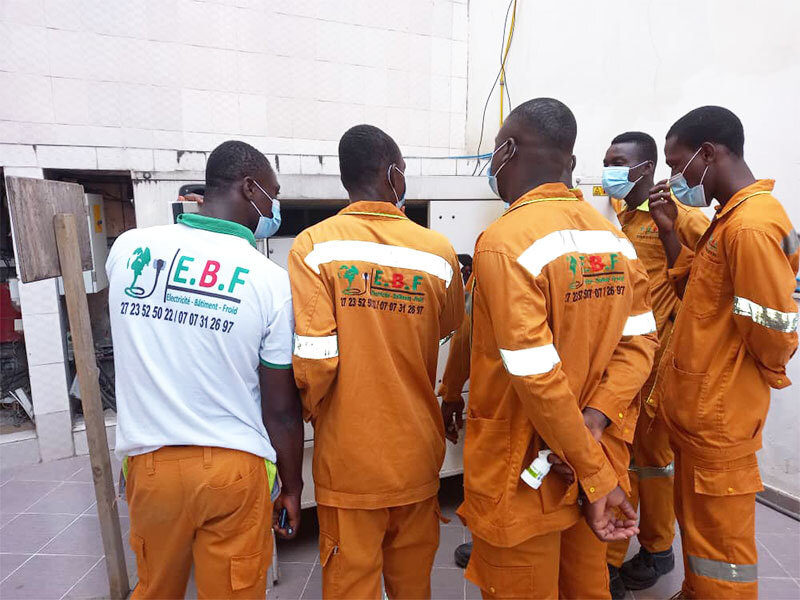 E.B.F ELECTRICITE BATIMENT FROID, Abidjan, Côte d'Ivoire : Electricité / Génie élevtrique