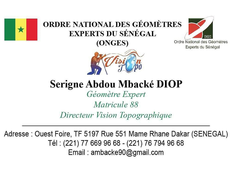 VISION TOPOGRAPHIQUE SARL - Géomètres